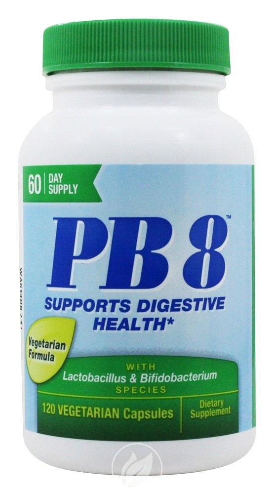 PB 8 Pro-Biotic Acidophilus Vegetarian, 120 Vcap by Nutrition Now, Pack ...