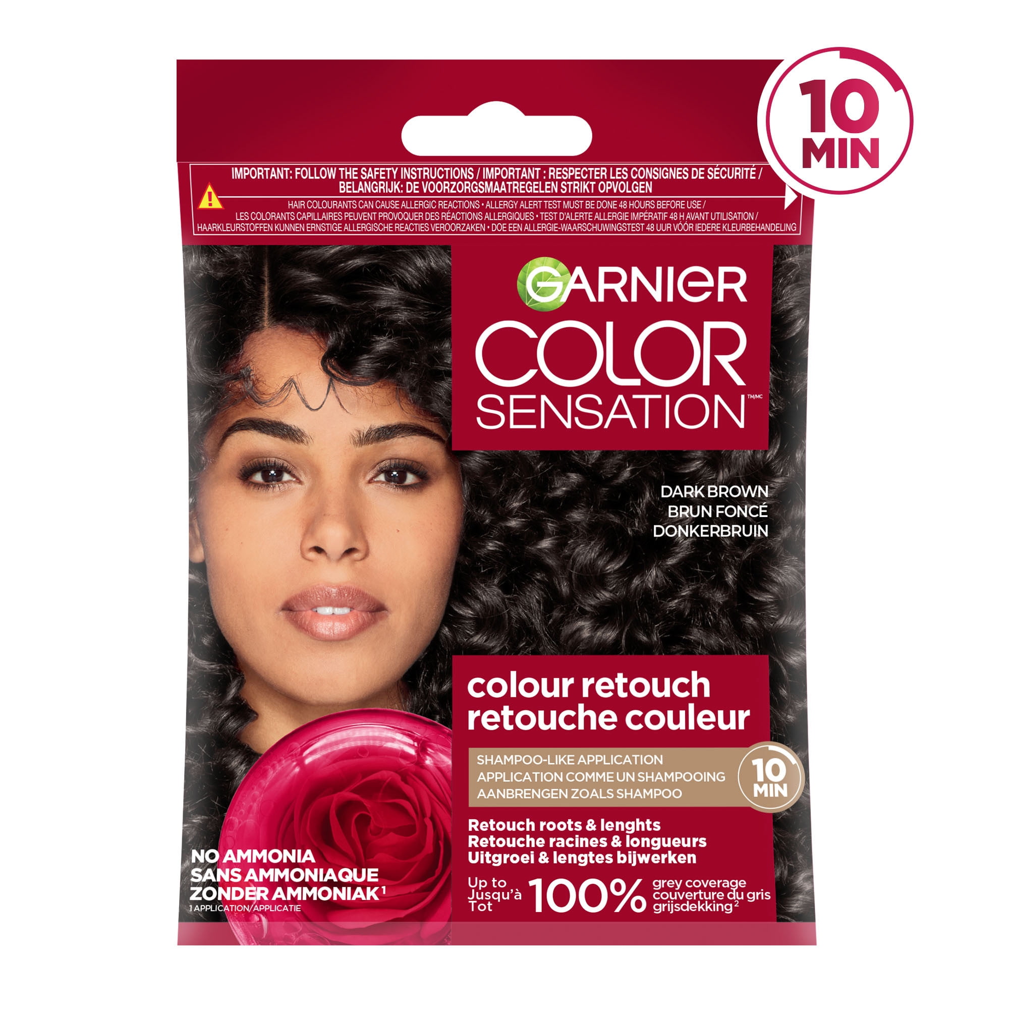 Garnier Color Sensation Root & Colour Retouch, Demi Permanent Hair Dye ...