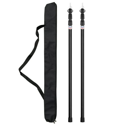 Telescoping Tarp Poles Adjustable Camping Tent Poles Portable ...