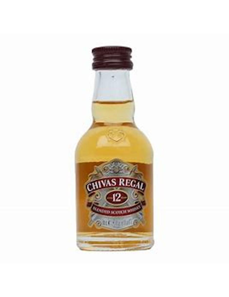 Pack de 120 Whisky Chivas Regal 12 años Mini de 50ml Chivas Regal Mini ...