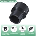 1-Pack UPVC Reducer Pipe Fitting, 2"x1-1/4" Reducing Coupling Connector ...