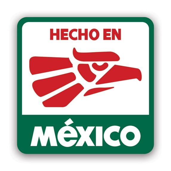 Hecho en Mexico Sticker Decal - Self Adhesive Vinyl - Weatherproof ...