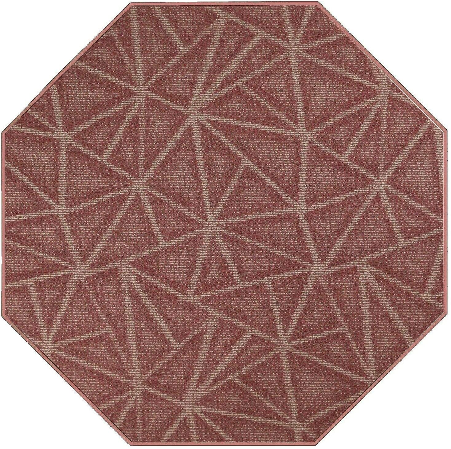 Indoor Outdoor custom size area rugs made in USA pattern Geometrical ...