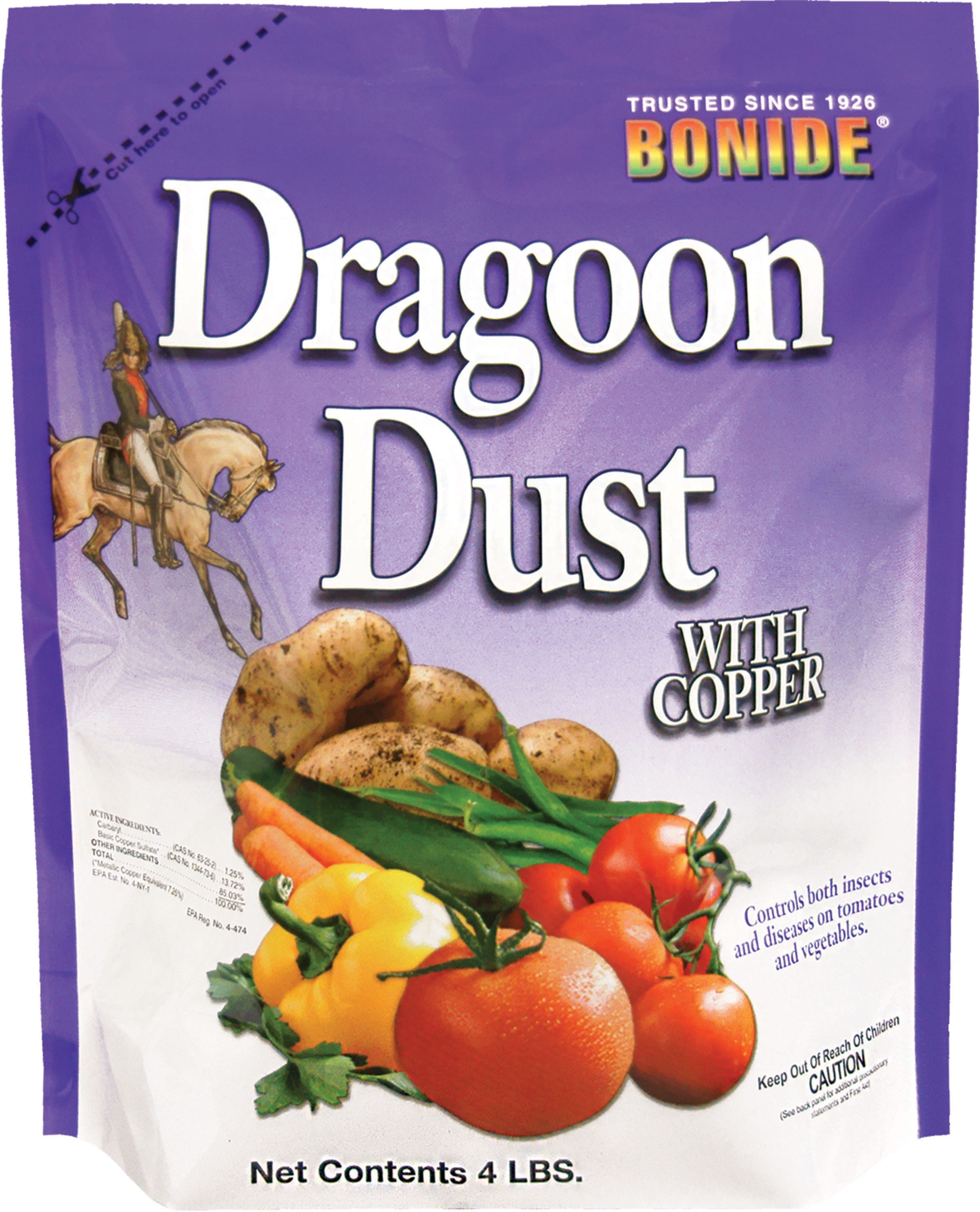 Bonide Products Inc P-Dragoon Dust With Copper Insect & Disease Control ...