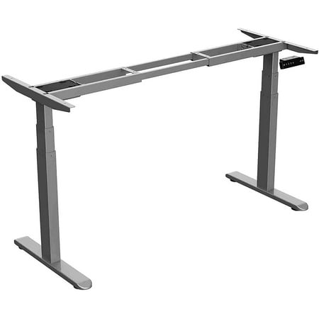 Dual Motor Electric Standing Desk Frame Sit Stand Desk Adjustable ...