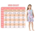 Cute Pastel Color Mermaid Scale Pajamas Set Sleeveless Sleepwear Tank ...