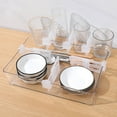 Space-Saving Refrigerator Storage Shelf 4Pcs Retractable Partition ...