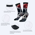 Four Seasons Universal Socks - 2 Pairs of Unisex Trendy Socks with Dark ...