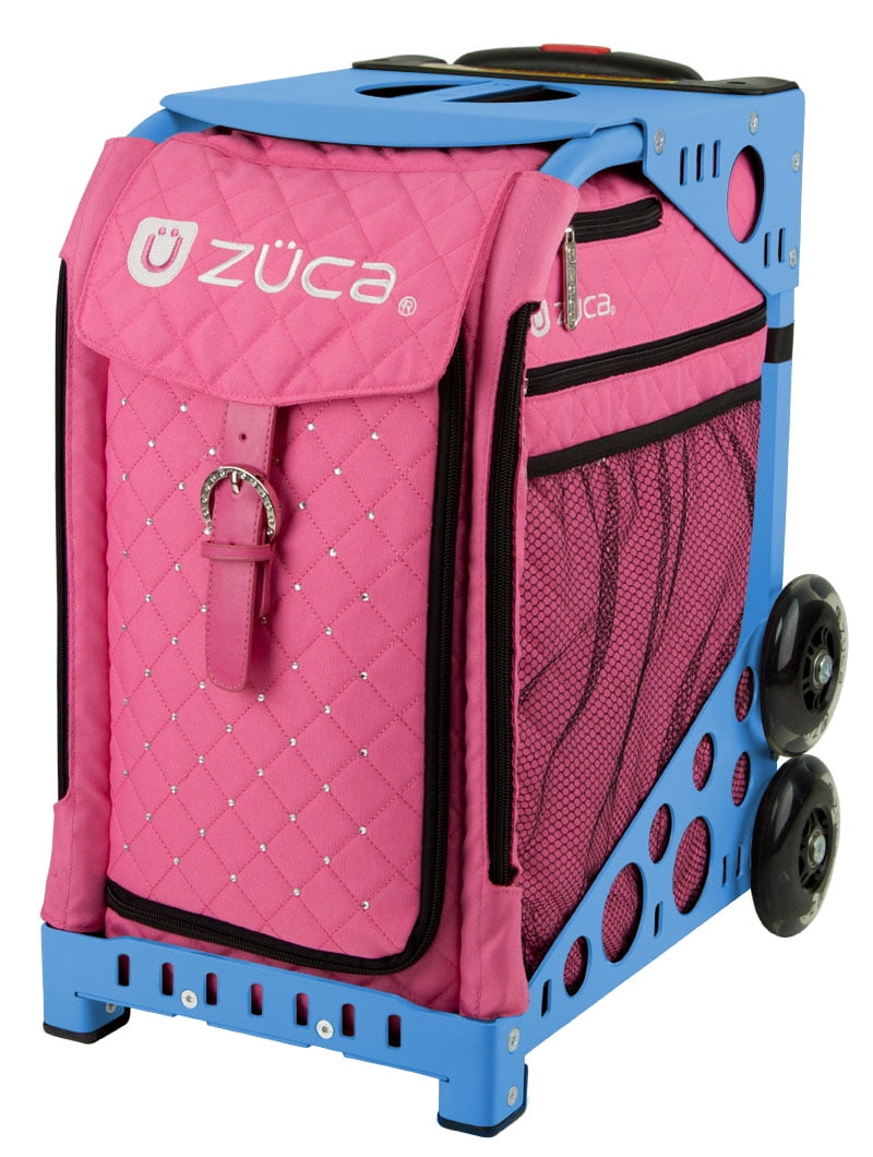Zuca 18" Sport Bag - Pink Hot with Flashing Frame (Blue Frame ...