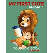 Safari Animals Coloring Book : A Coloring Book for Kids Featuring Cute ...
