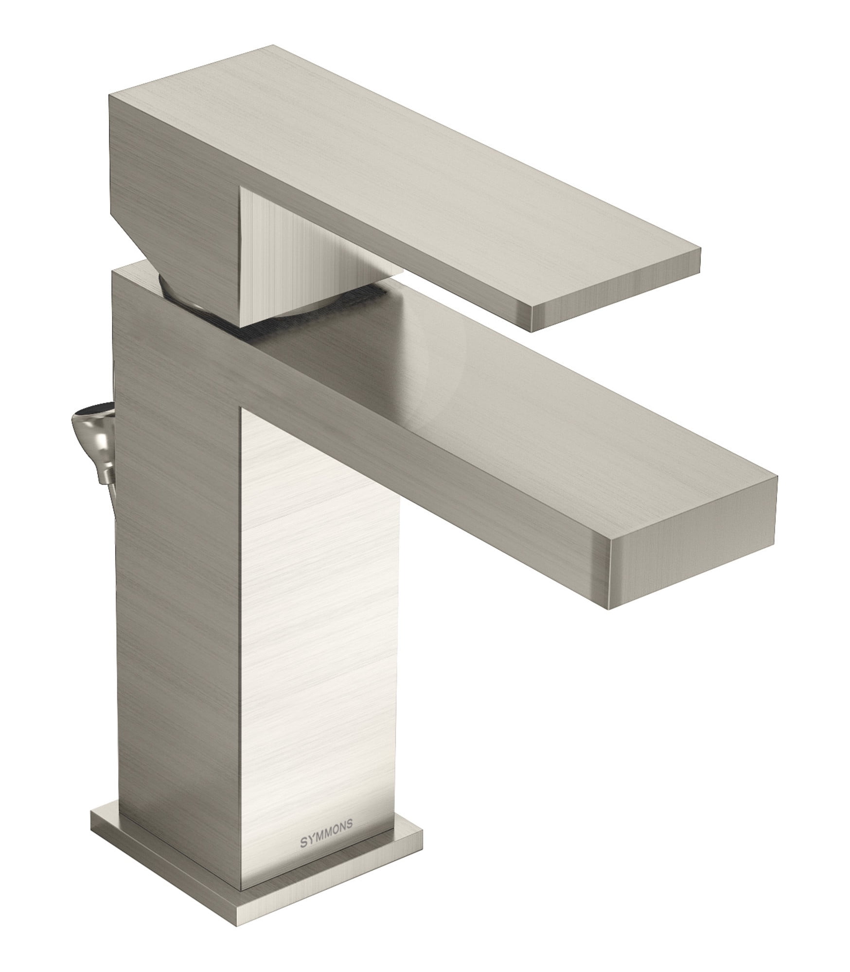 Duro Single-Handle Bathroom Faucet with Pop-Up Drain in Satin Nickel ...