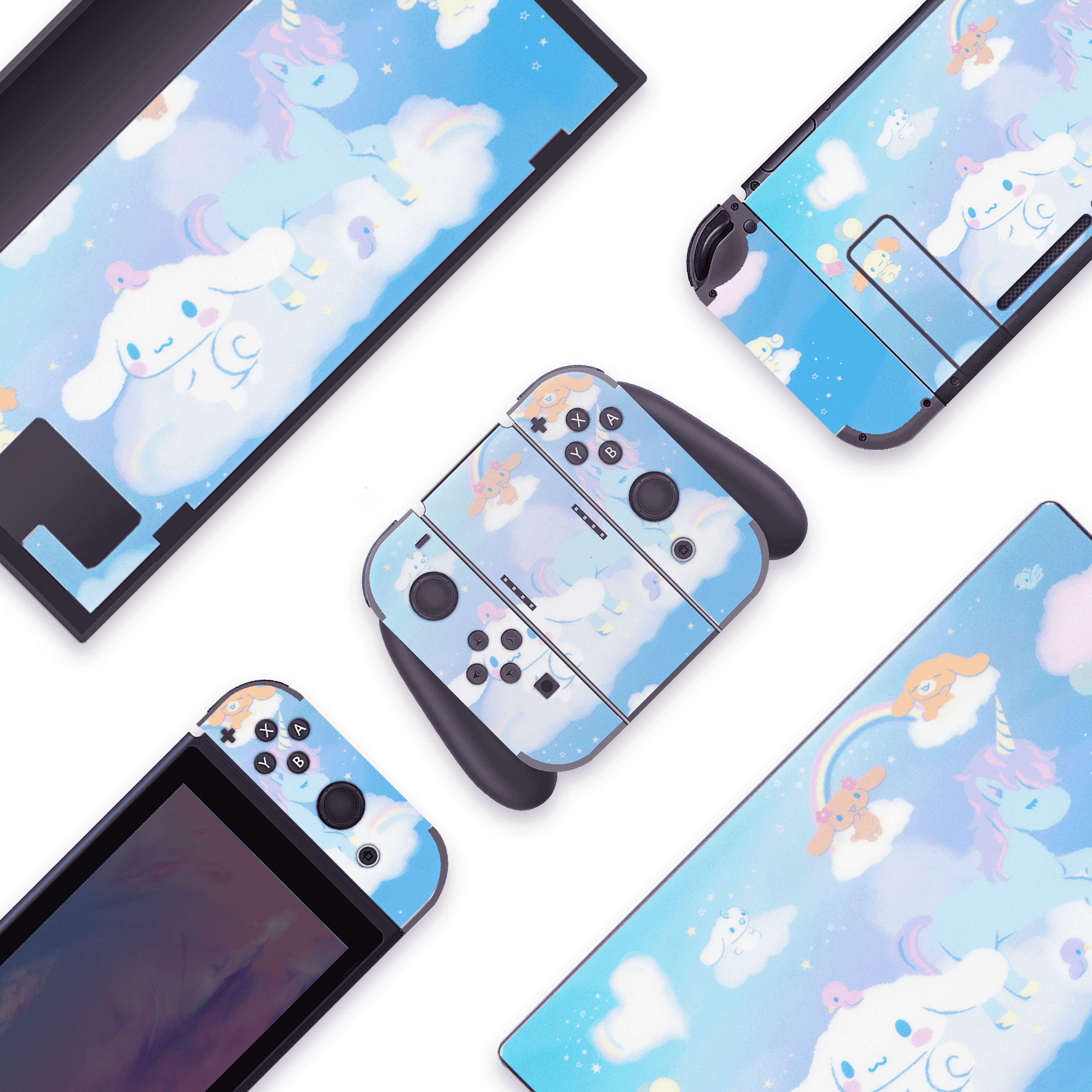 Blue Cinnamoroll - Dog Nintendo Switch, OLED or Lite Skin - Walmart.com