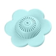 Beautynvta Flower Shaped Sink Strainer Drain Cover, Flexible Suction ...