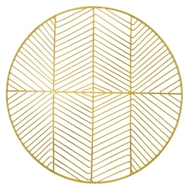 SET OF 6 MYLAR SILVER PLACEMATS, METALLIC LOOK, OVAL SHAPE - Walmart.com