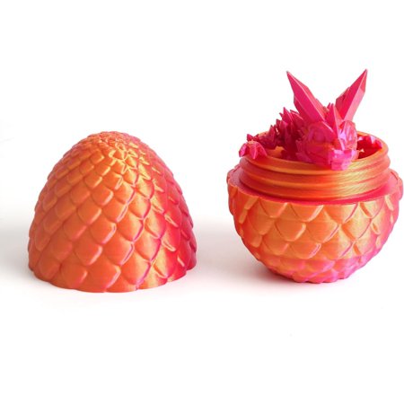 Dragon Egg - Surprise Egg with 8” Pearly Sheen Dragon Inside, 3D ...