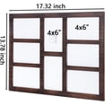 4x6 Collage Picture Frame for Wall Decor, 8 Openings 4 x 6 Photo Frames ...