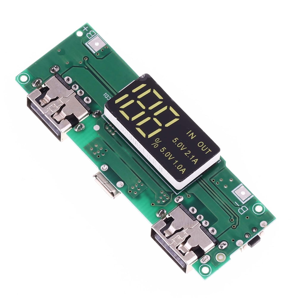 18650 Dual USB Lithium Battery Power Charger Module 2A (Single Charging ...