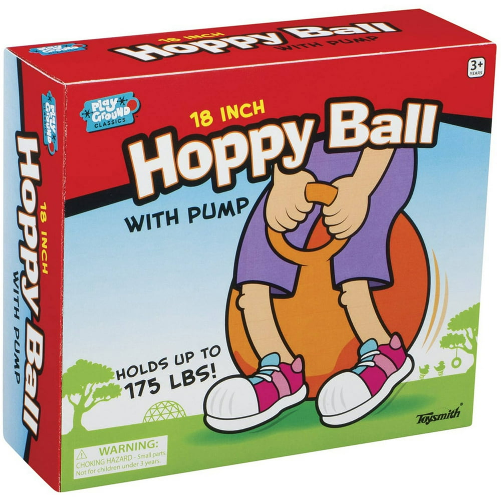 Toysmith 18" Hoppy Balls with Pump - Walmart.com - Walmart.com