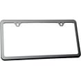 LFPartS Slim Style Polished Stainless Steel License Plate Frame ...