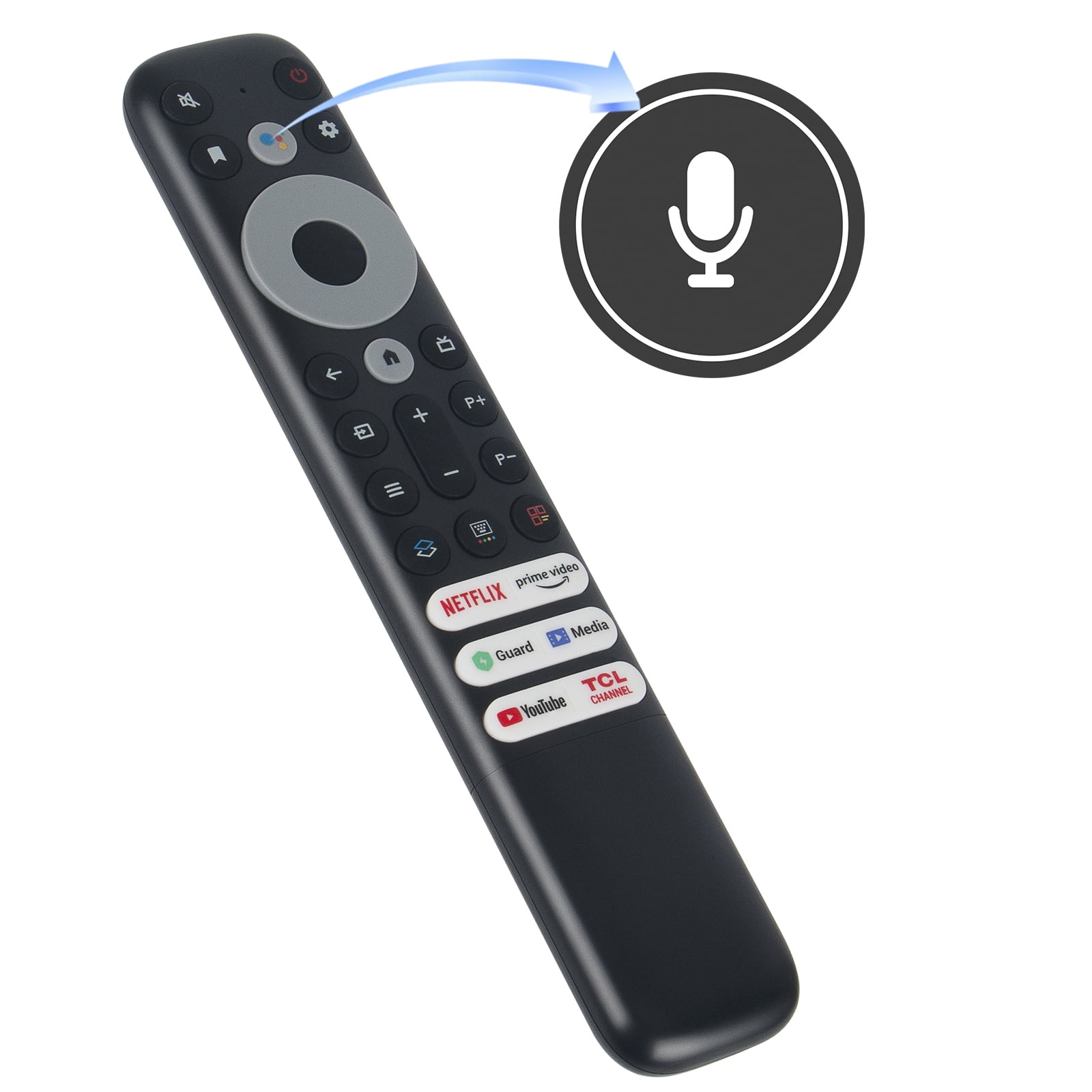 RC902N FMR1 Voice Remote Control Replacement for TCL 5-Series QLED ...