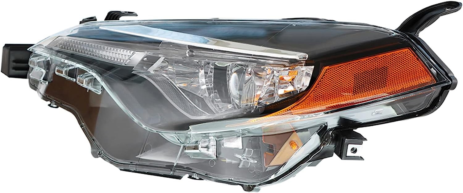 waltyotur Headlights Assembly Replacement for 2017-2019 Toyota Corolla ...