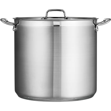 Tramontina 22 Quart Stainless Steel Covered Stock Pot - Walmart.com