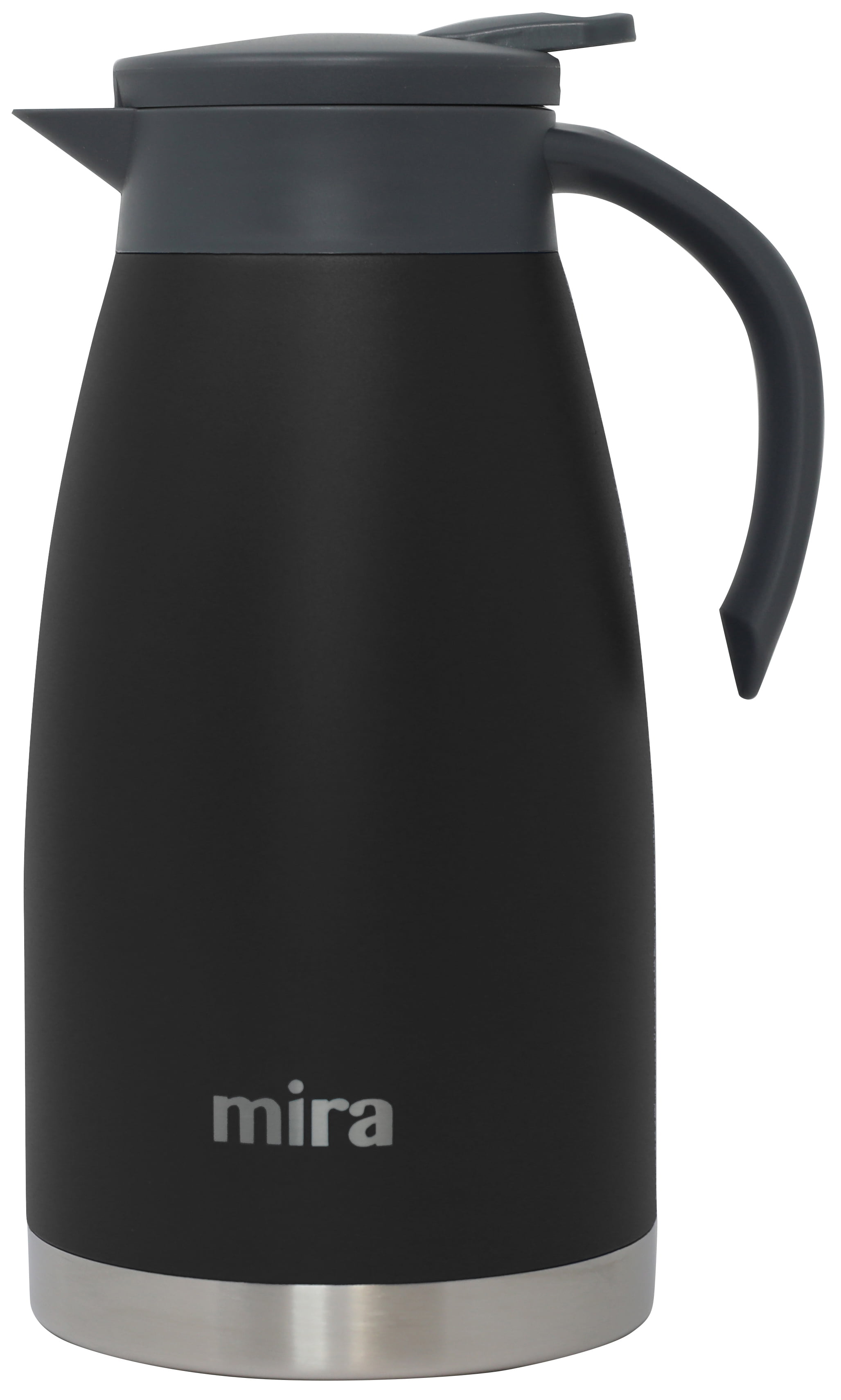MIRA 50oz Stainless Steel Double Wall Thermal Coffee Carafe with Handle ...