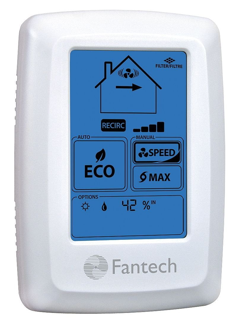 Fantech ECO-TOUCH Electronic Programmable Wall Control - Walmart.com