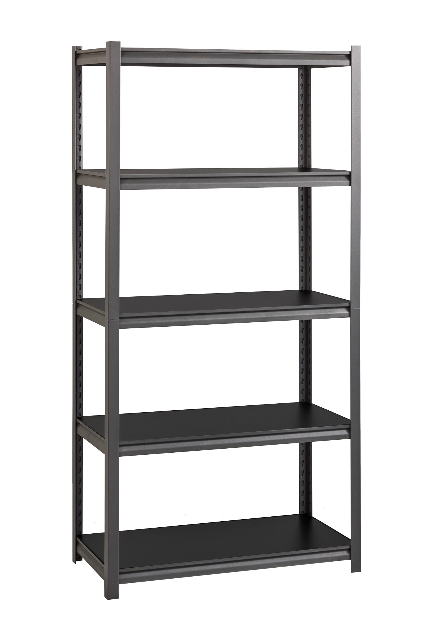 Iron Horse 3200 Riveted Steel Shelving 5-Shelf Unit, 18D x 36W x 72H ...