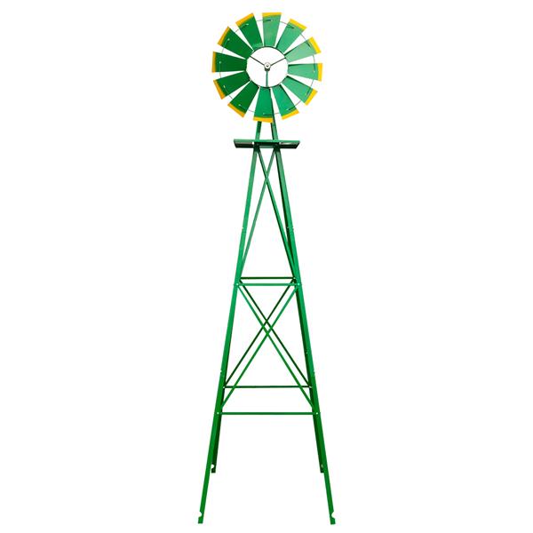 Garden Windmill Ornamental Windmill 8Ft Weather Resistant Windmill with ...