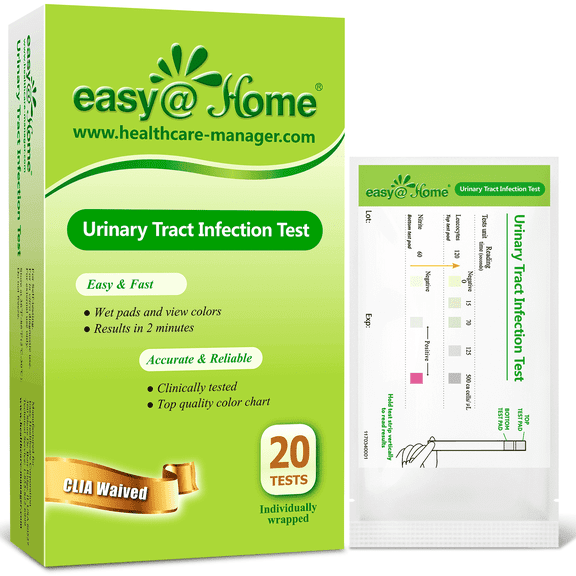 Clinistix UTI Urine Test Strips - Easy-to-Use At-Home Urinary Tract ...