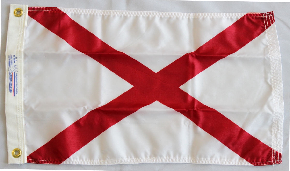 Alabama - 12"X18" Nylon Flag - Walmart.com