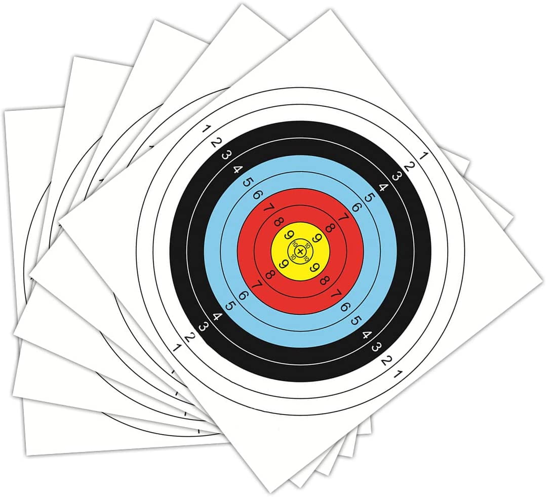 Buy 30pcs Archery Targets Paper Arrow Targets for Air-Soft, BB Guns ...