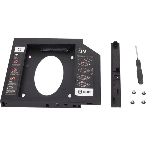 Hard Drive Caddy Tray Enclosure, Universal 12.7 mm 2.5 inch SATA to ...