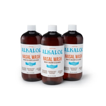 Alkalol Original Nasal Wash, 3x16 fl oz - Walmart.com
