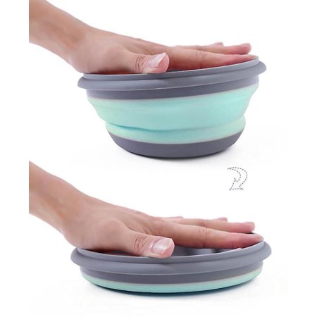 Folding Bowl Set Outdoor Travel Bowl Storage Three Bowls Children's ...