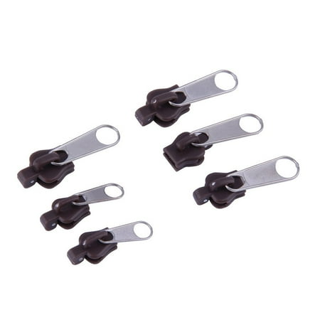 Newest 3 Size 6pcs Universal Instant Zip Zipper Head Replacement ...