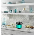 0.65-qt mini Round Slow Cooker, Fondue Melting Pot Warmer with ...