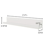 Command Picture Ledge, Quartz, Damage Free Decorating, 1 Ledge and 10 ...