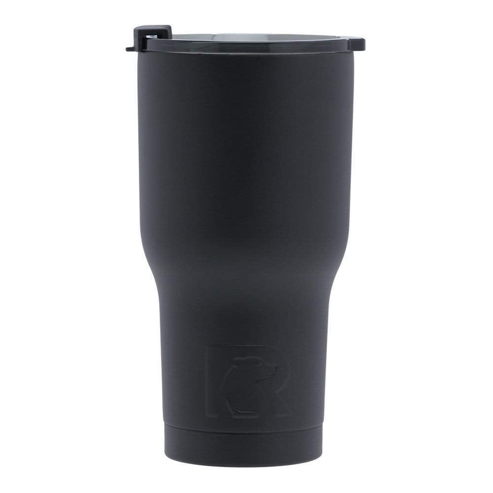 RTIC Double Wall Vacuum Insulated Tumbler, 20 oz, Black - Walmart.com