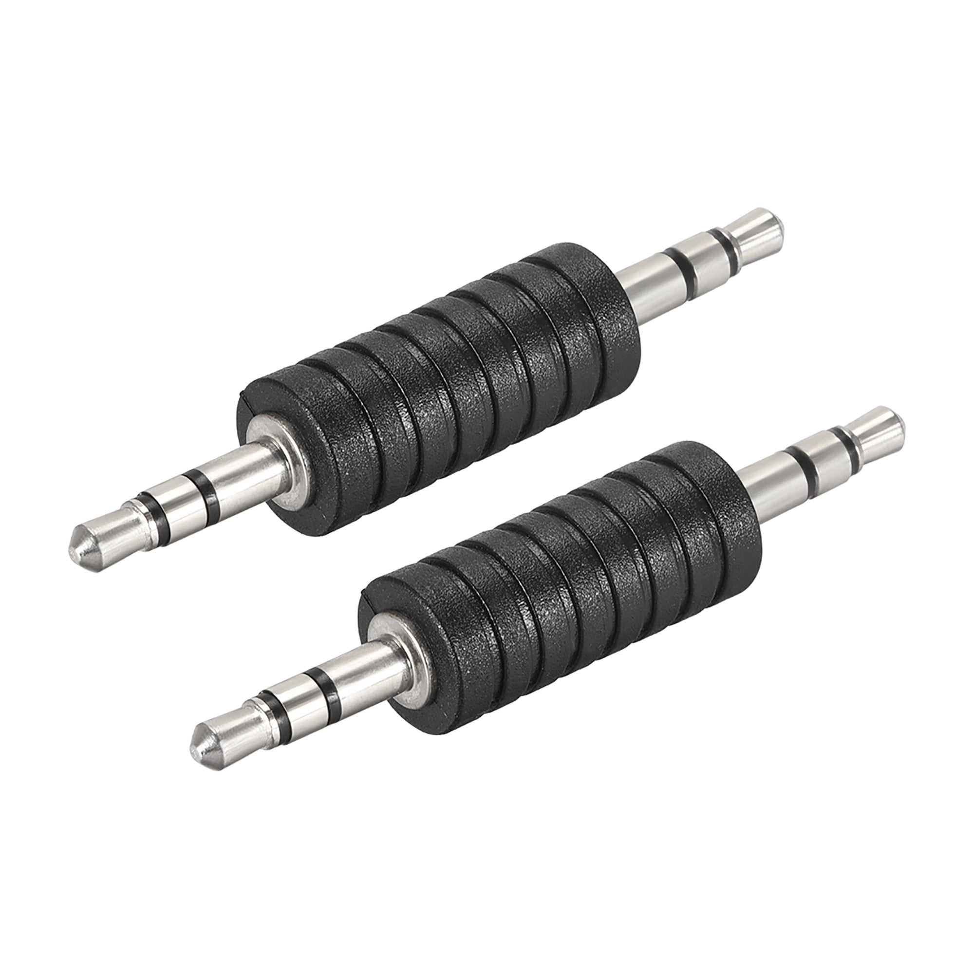 3.5mm 3 Pole Male to Male Connector Stereo Audio Video Power Adapter ...