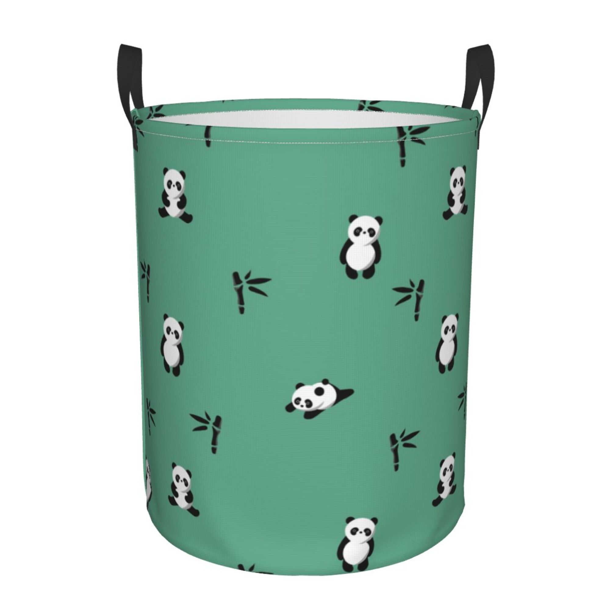 LNWH Laundry Basket, Pandas Printing Pattern Foldable Laundry Hamper ...