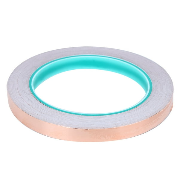 Double-Sided Conductive Copper Foil Adhesive Tape for Electromagnetic Shielding 10mmx20m ...