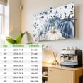 Blue Fall Pumpkins Elastic Indoor TV Cover 40" Dust Protector,Stretch ...