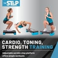 The Step - Adjustable Workout Exercise Gym Risers Equipment for Cardio ...