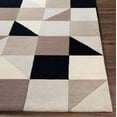 Mark&Day Area Rugs, 9x12 Rothem Modern Brown Area Rug (8'10" x 12 ...