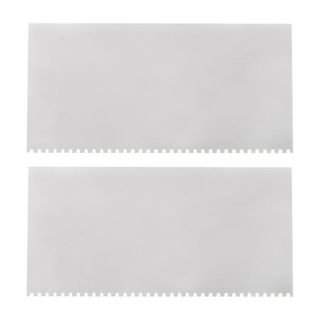 Uxcell 2Pack Stainless Steel Clay Scraper Pottery Clay Steel Serrated ...