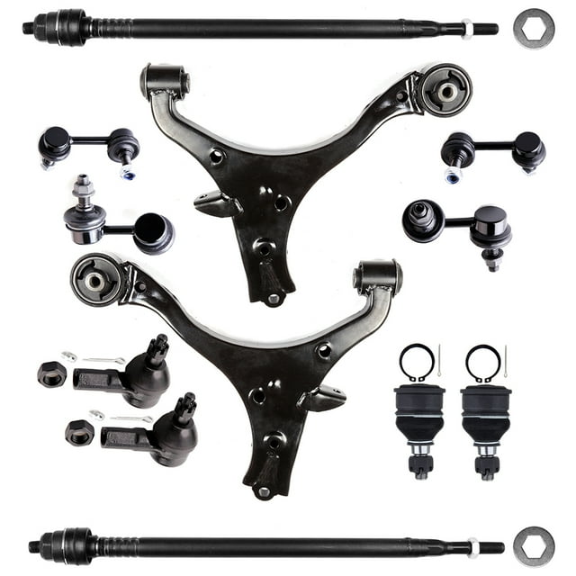 ECCPP Control Arm Kit 2001 2002 2003 2004 2005 for Honda Civic - Inner Tie Rod Ends Lower Ball ...