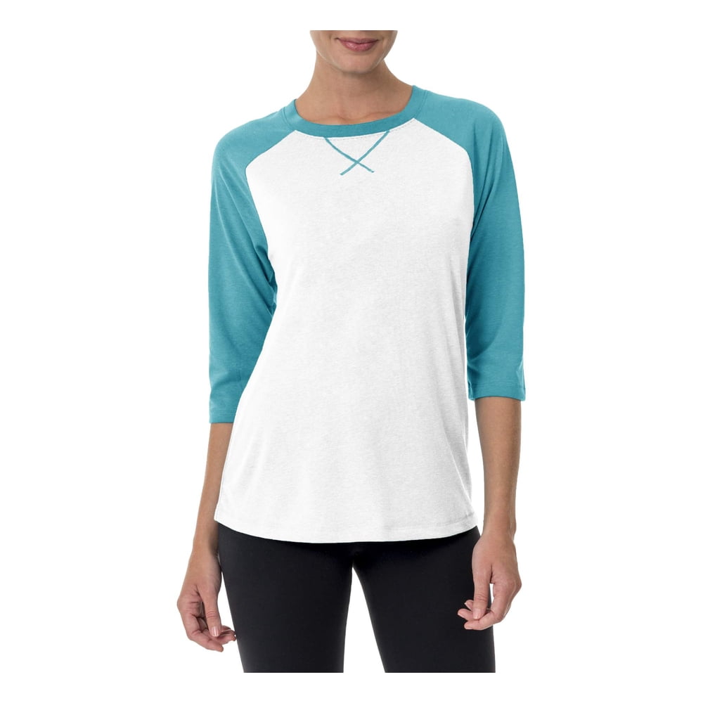 Athletic Works - Athletic Works Women's Core Active Baseball T-Shirt ...