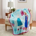 Frozen Kids Silky Soft Plush Throw, 40 x 50, Disney - Walmart.com